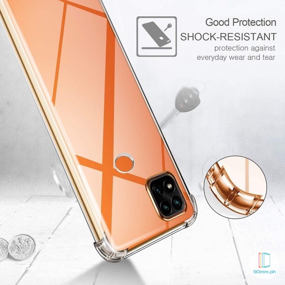 OPPO A53 A53S Shockproof Silicone Case for OPPO A76 A95 A94 A74 A33 A16 ...