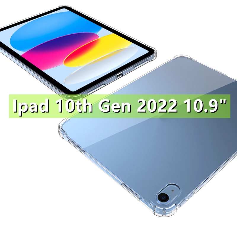 Compatible for ip 10th gen 10.9 inch 2022 shockproof case clear case ...