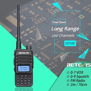 Retevis RT85 Dual Band HAM Radio | Shopee Philippines