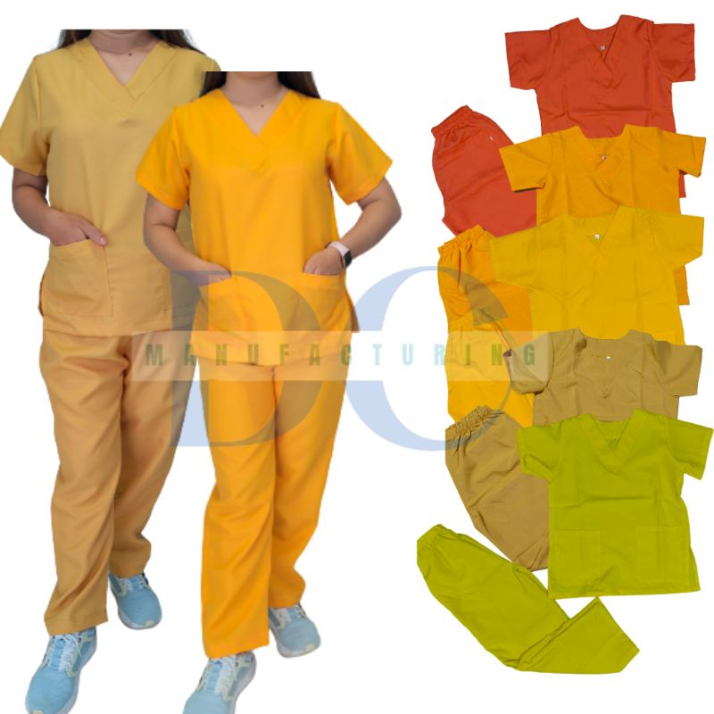 DC Medical Scrub Suit/Plain-Katrina Unisex/Best quality Uniform ...