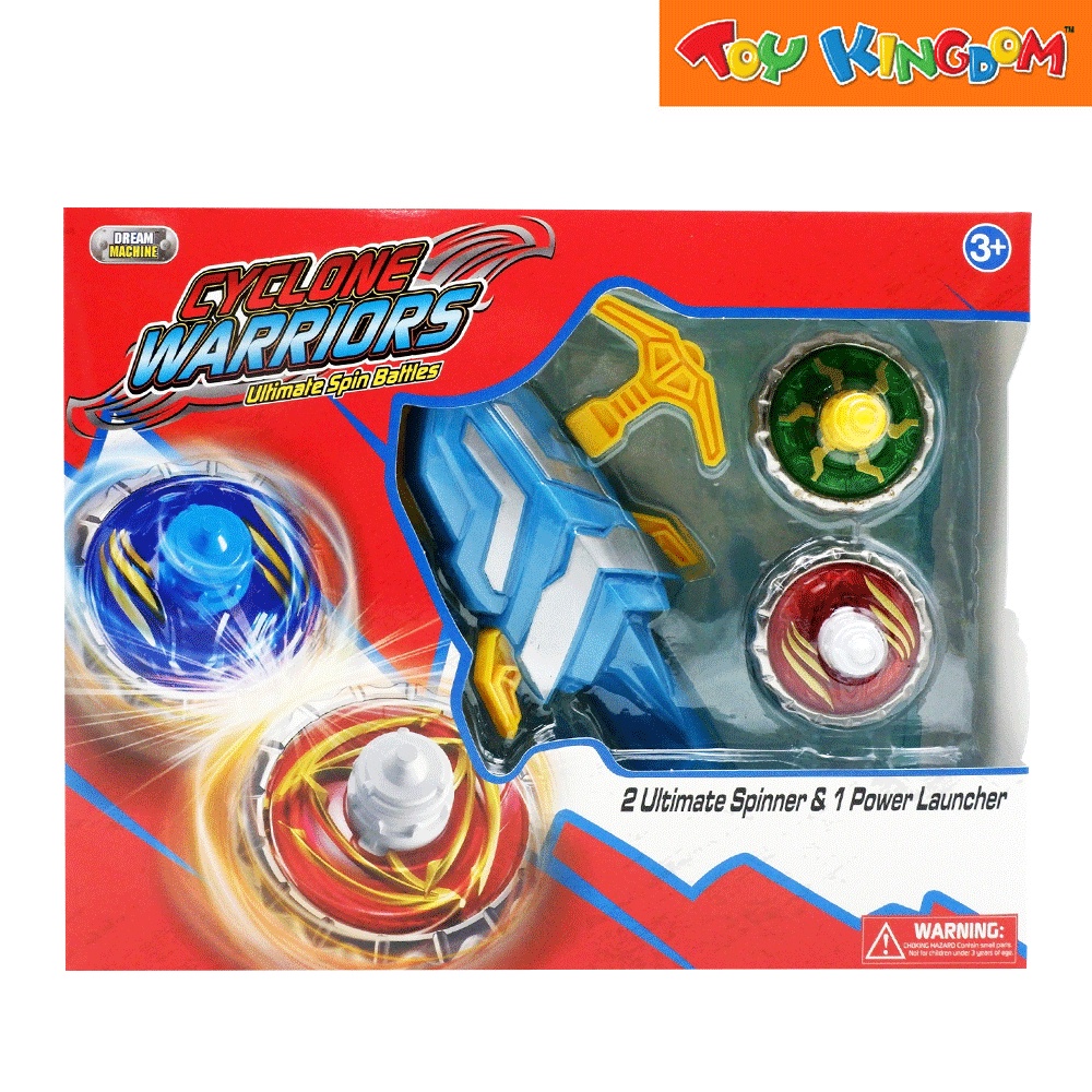 Dream Machine Cyclone Warriors Ultimate Spin Battles Burst Top with ...