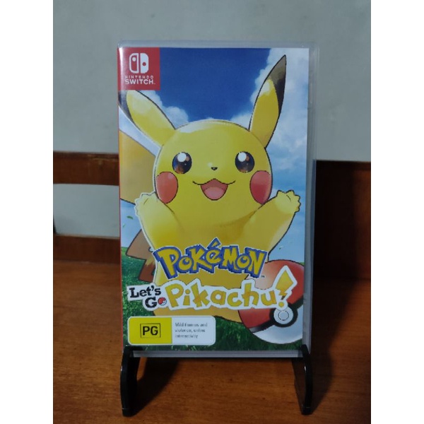 Pokemon Let Go Pikachu Nintendo Switch Shopee Philippines