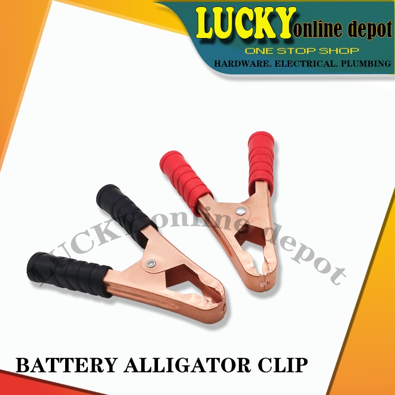 BATTERY ALLIGATOR TERMINAL CONNECTOR CLIP 100A | Shopee Philippines