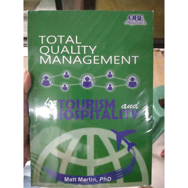 TOTAL QUALITY MANAGEMENT for Tourism snd Hospitality | Shopee Philippines