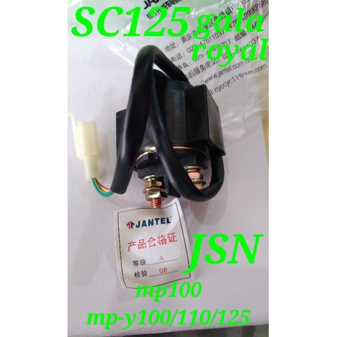 Rusi sc125 gala/royal mp/mpy110/125 (original) starter relay | Shopee ...