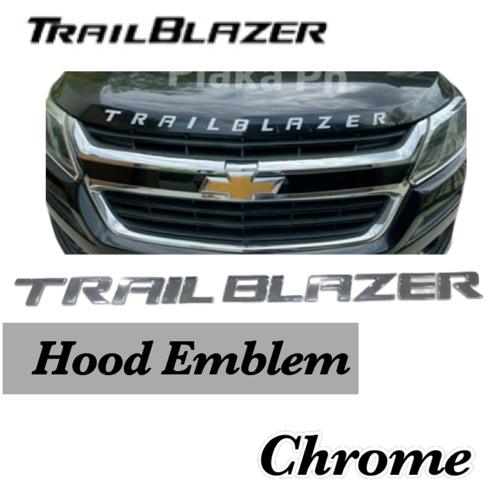 LD TRAILBLAZER Letters Car Auto Front Hood Emblem Badge Sticker Logo ...