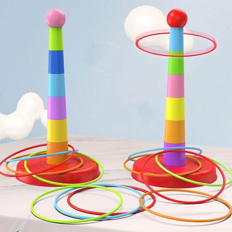 Kids Throw Circle Toy Throwing Ring Game Educational Toys indoor and ...