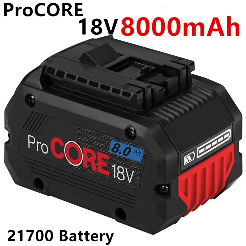 18V 8000Mah Tools Battery For Bosch BAT609 BAT609 BAT618 BAT610G BAT620 ...