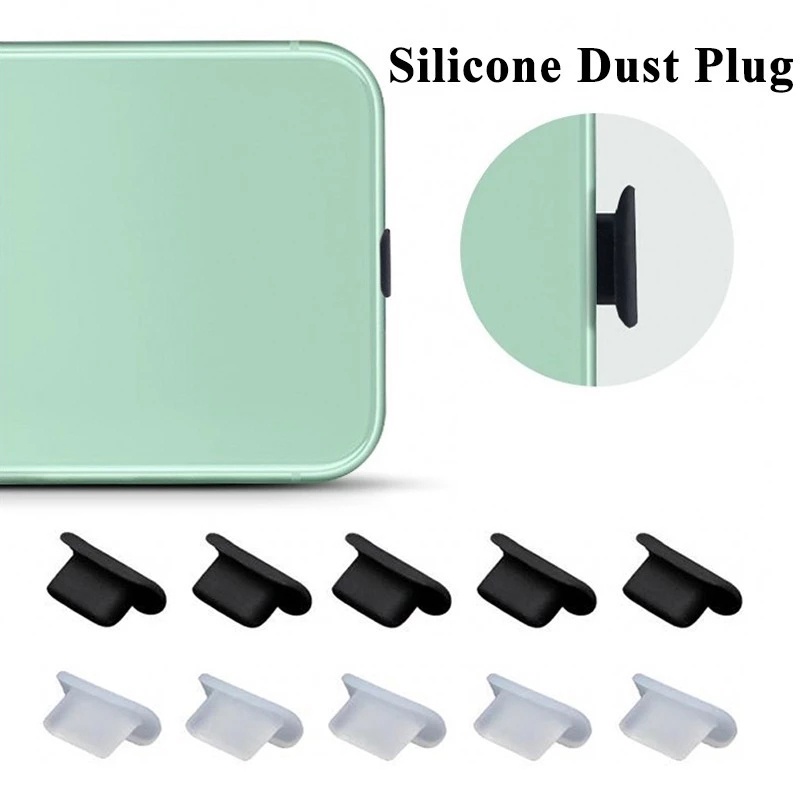 Reusable Silicone Splash Prevention Mobile Dust Plug And Accessories ...