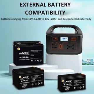 NSS Solar Generator 12000mah Multi-Function Portable Big Capacity Power ...