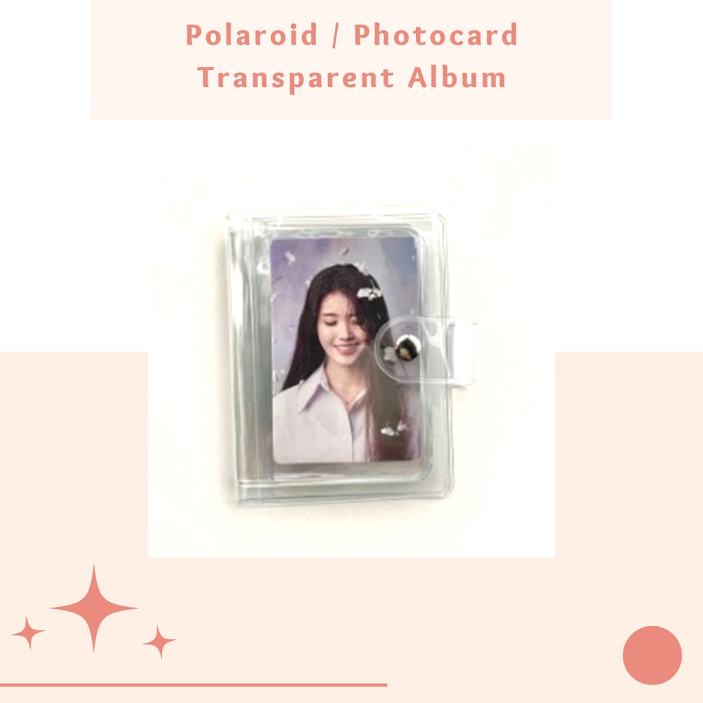 Polaroid / Photocard - Transparent Album | Shopee Philippines