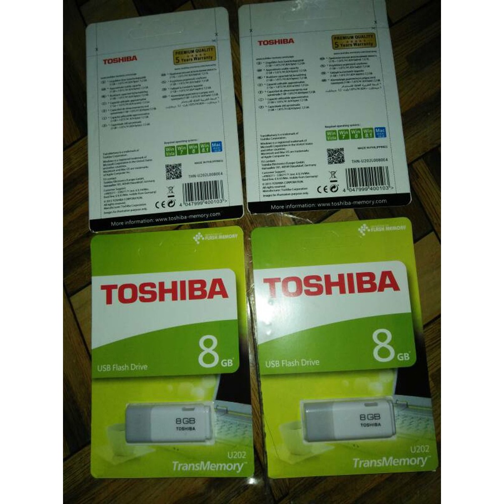 Toshiba 8GB USB Flash Drive Trans Memory U202 | Shopee Philippines