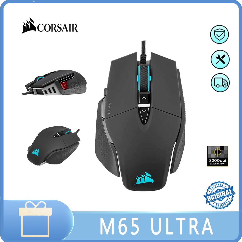 Corsair M65 ULTRA RGB Laser Gaming Mouse | Shopee Philippines