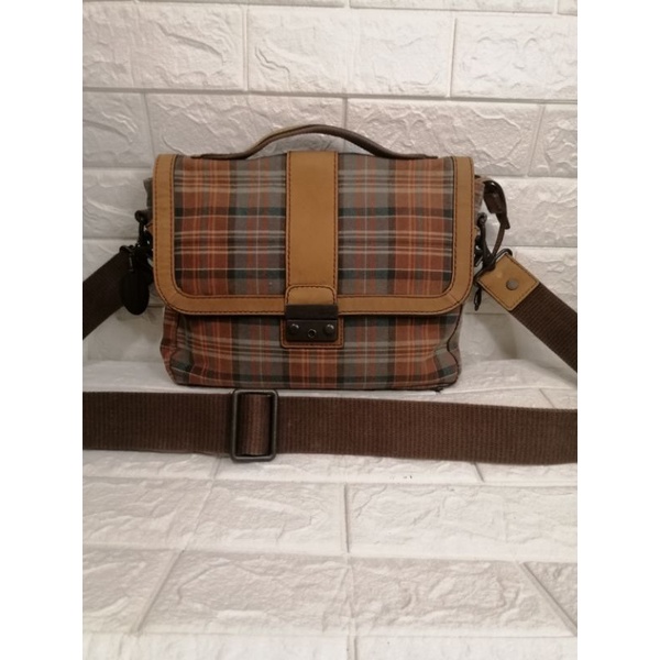 Fossil Dexter Messenger City Bag | Shopee Philippines