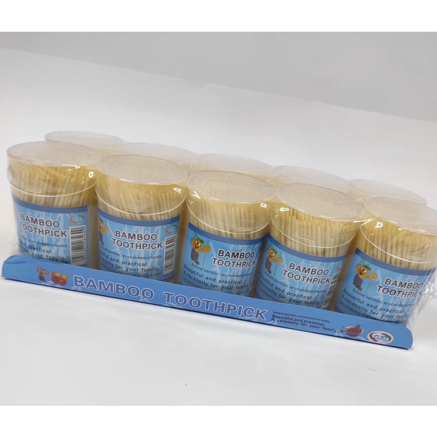 Bamboo Toothpick per pack(10pcs) | Shopee Philippines