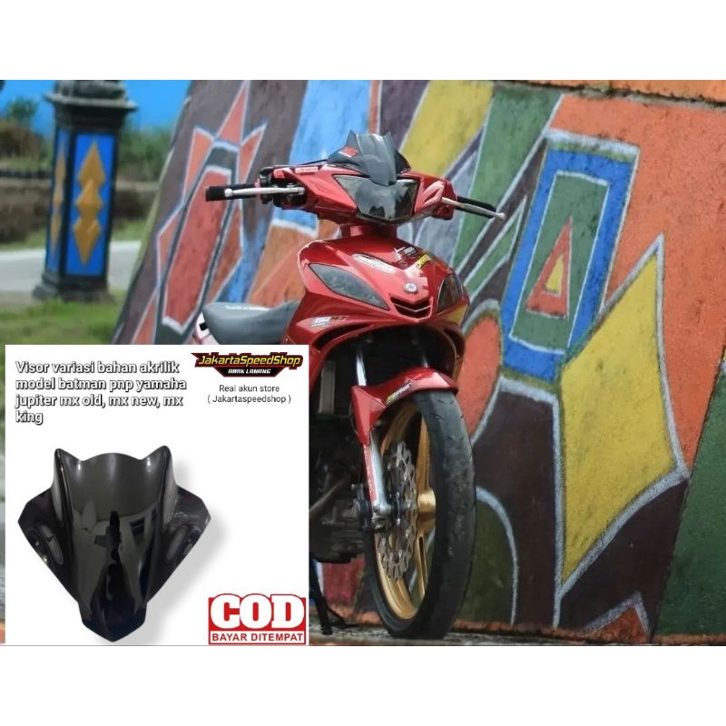 HITAM Visor Variations Of batman pnp model yamaha jupiter mx old ...