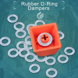 Amerteer Rubber O-Ring Dampers Keycaps Switch Mechanical keyboard For ...