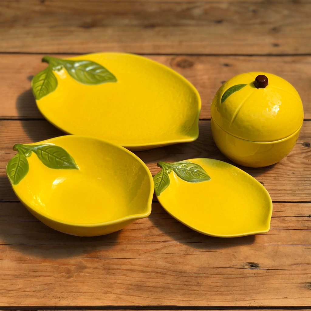 Lemon Design Ceramic Plate Collection | Shopee Philippines