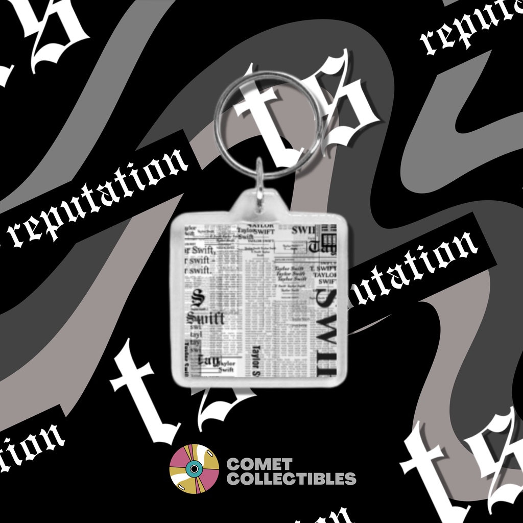 Taylor Swift Reputation Keychain | Shopee Philippines