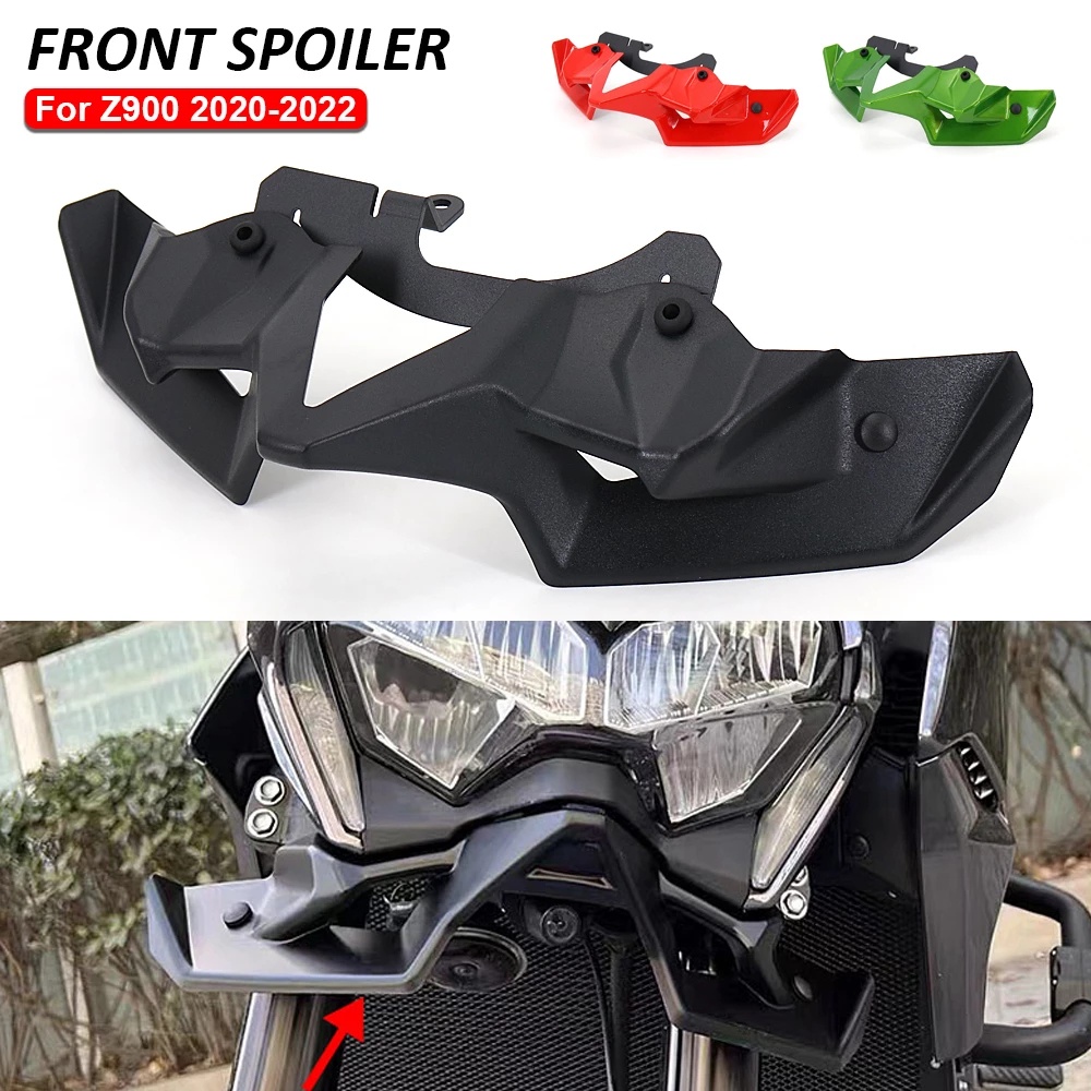 For Kawasaki Z900 Carbon Fiber Motorcycle Z 900 Naked Front Spoiler ...
