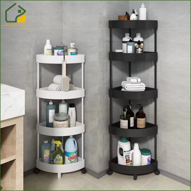 PoP Bathroom Organizer Rack Toiletries Organizer Comfort Room Corner ...