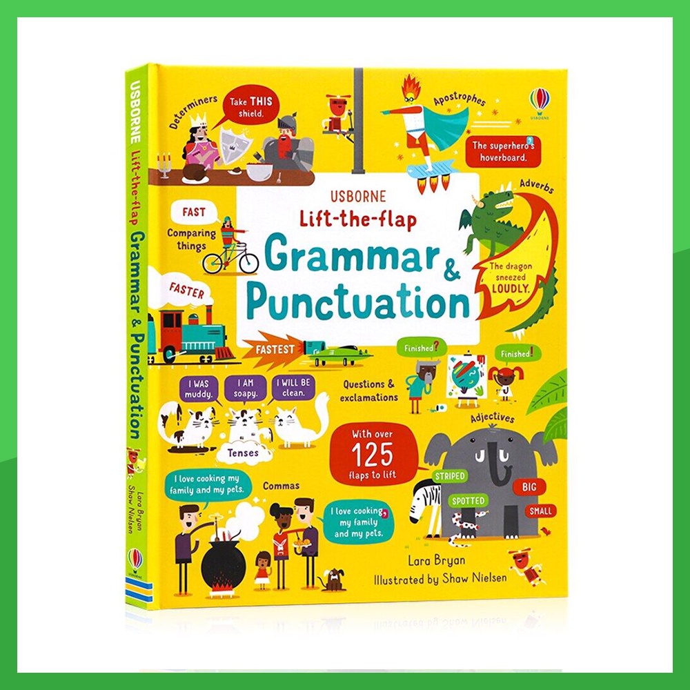 Usborne Lift-the-Flap Grammar and Punctuation Educational Picture Flap ...