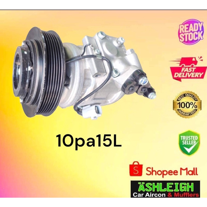 Ashleigh Toyota Altis 1st Gen 10PA15L Compressor Car Aircon Parts ...