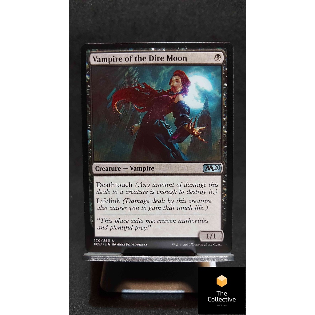 Magic the Gathering - MTG Card Game - Vampire of the Dire Moon - M20 [BLACK] / [ID: BB1 ...