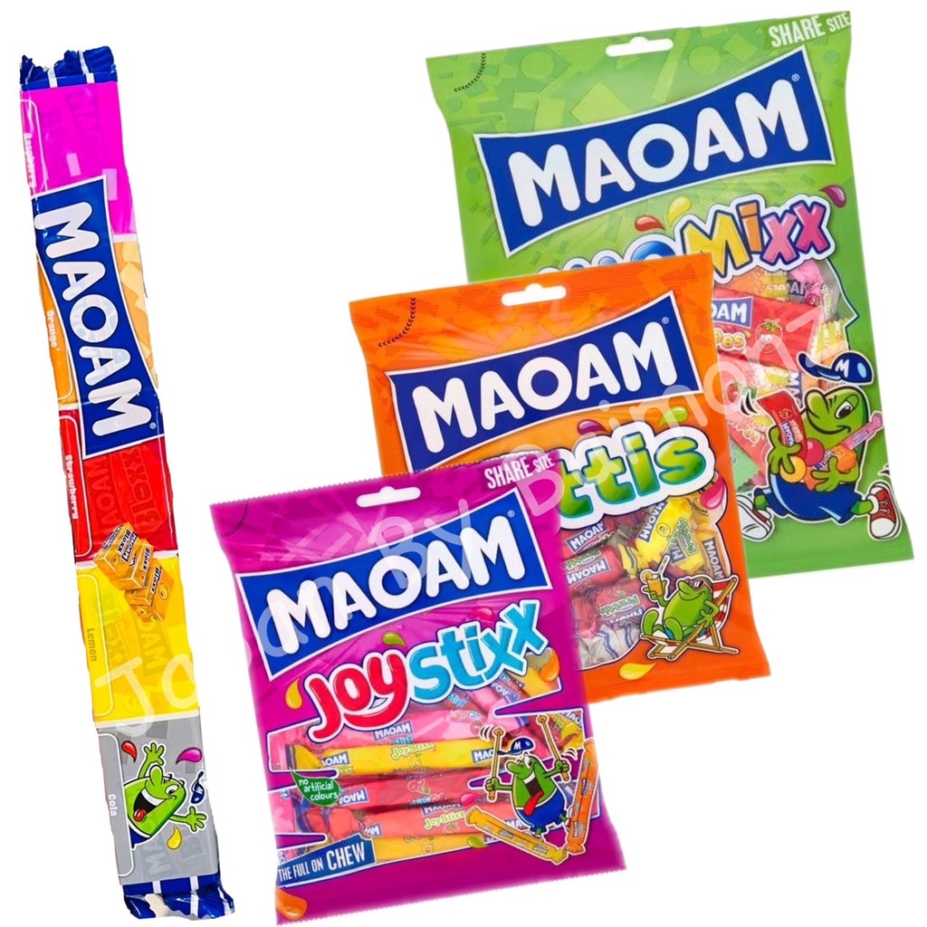 USA Maoam Famous Chewy Sugus Fruit Flavor Sweet And Sour Taste | Shopee ...