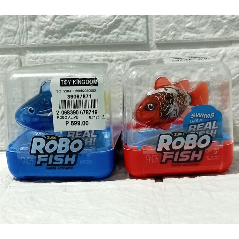 ROBO FISH TOY'S WATER ACTIVATED AGE 3+ | Shopee Philippines