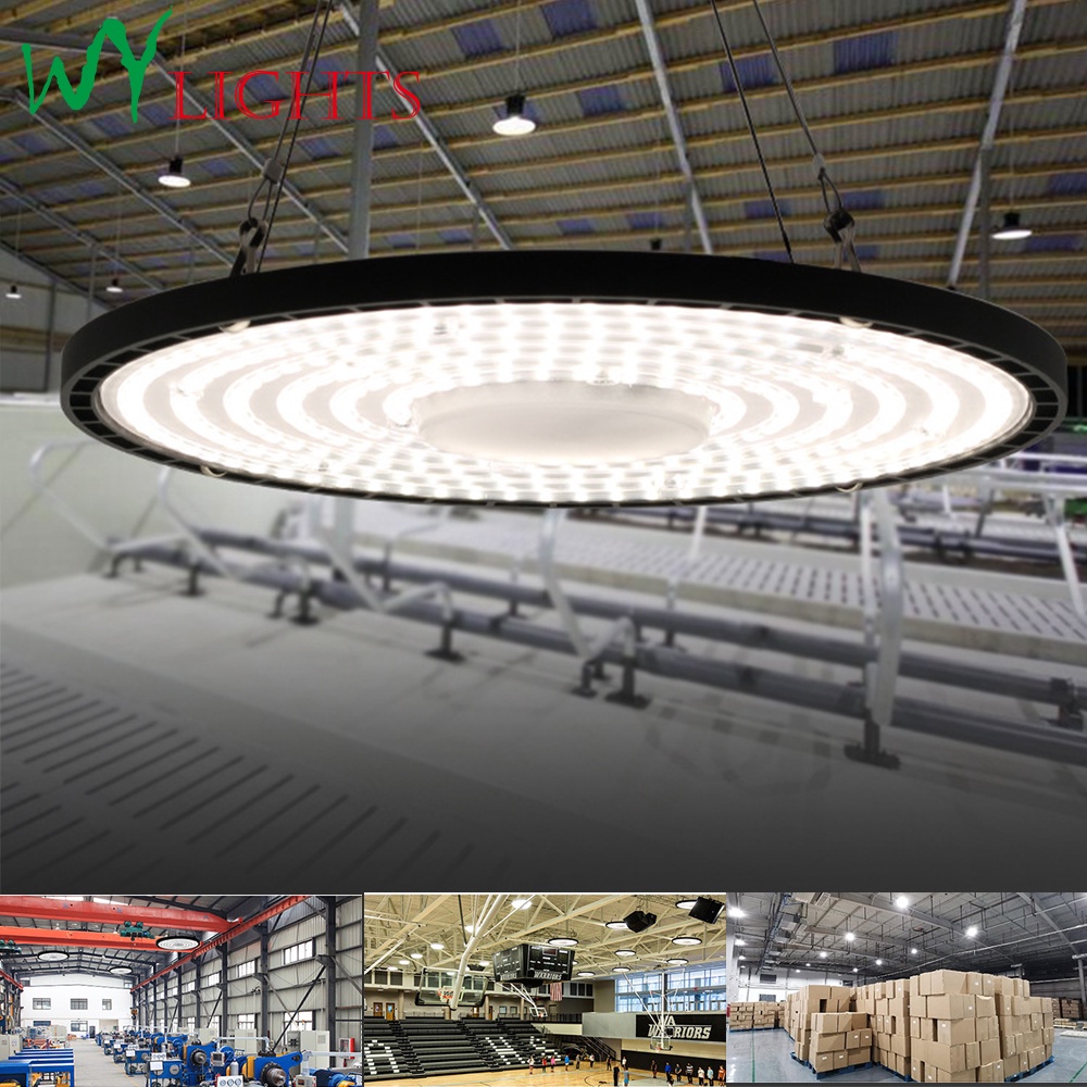 UFO LED High Bay Light AC220V 100W 150W 200W Aluminum Lamp IP65 ...