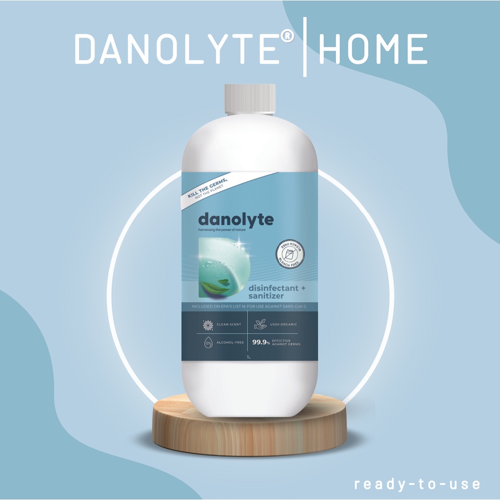 Danolyte® Home all-purpose disinfectant + sanitizer (1L), 100% organic ...