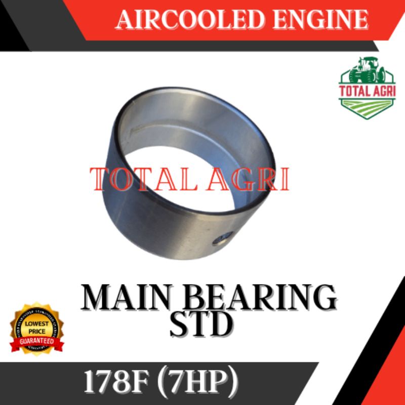Main Bearing Bushing STD 178F Aircooled Diesel Engine 7HP | Shopee ...