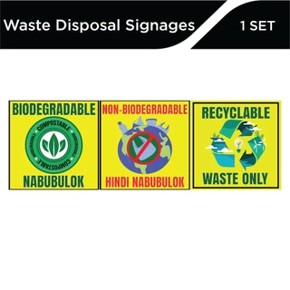 Shop non biodegradable signage for Sale on Shopee Philippines