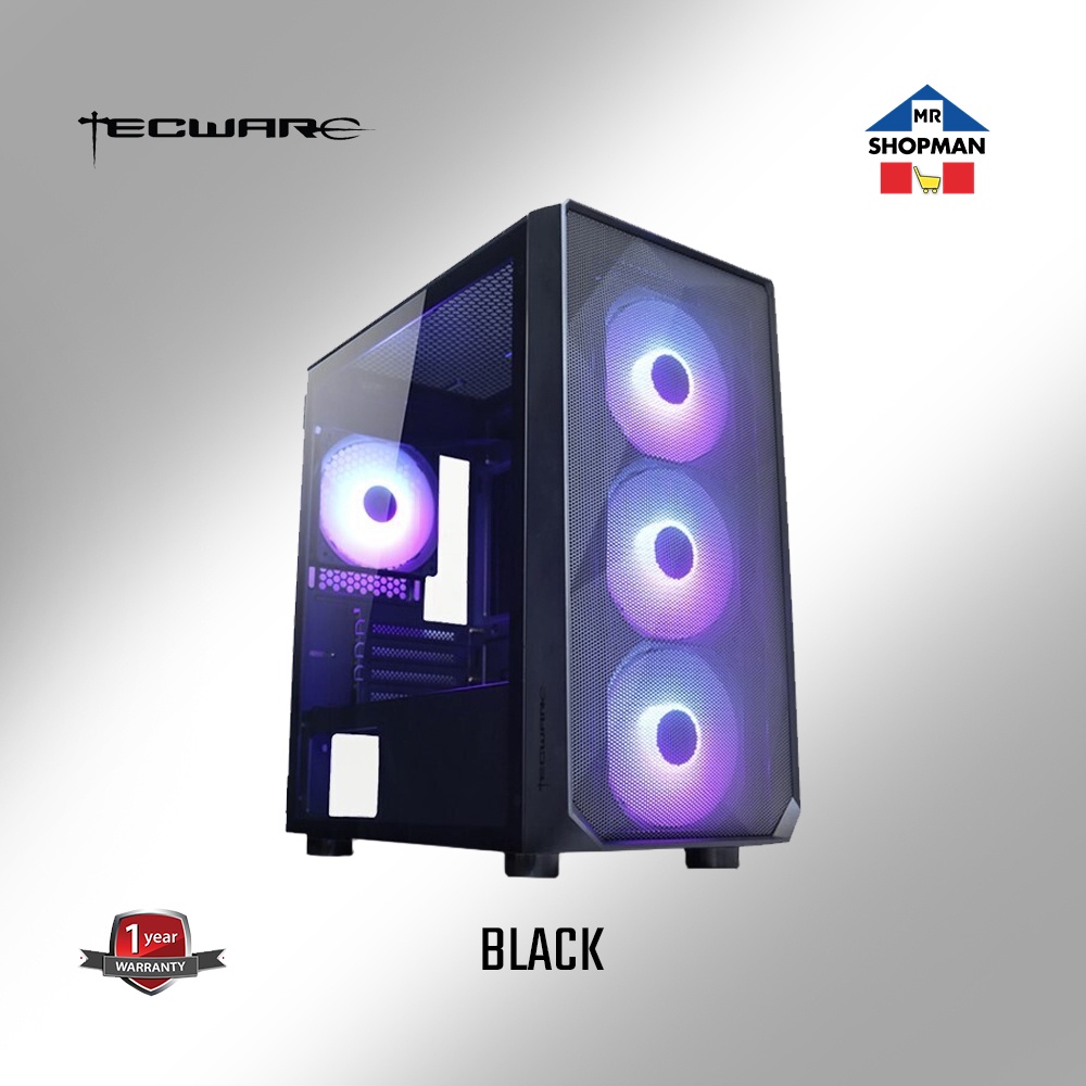 Tecware Forge M Omni ARGB MATX Desktop Computer PC Case | Shopee ...
