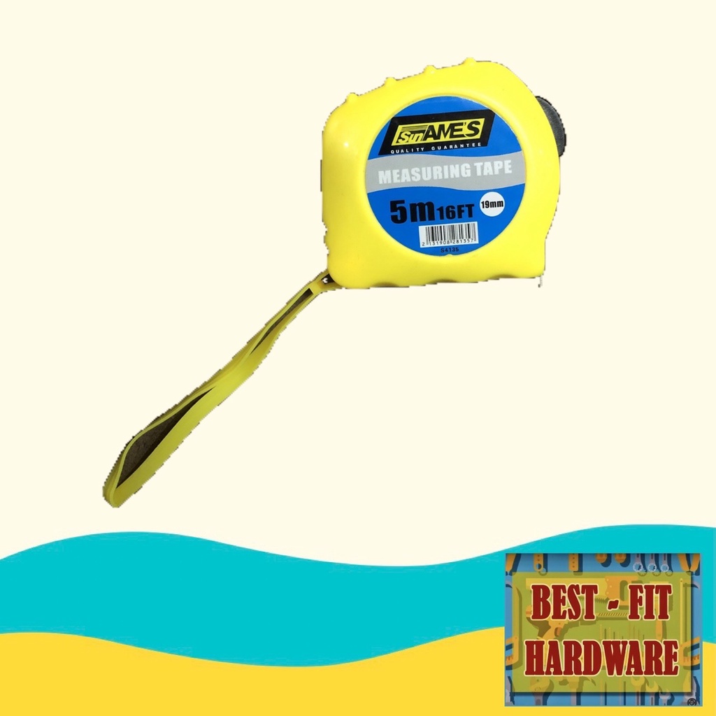 TAPE MEASURE - MEASURING TAPE - METER TAPE - 5 METERS/16 FEET ...