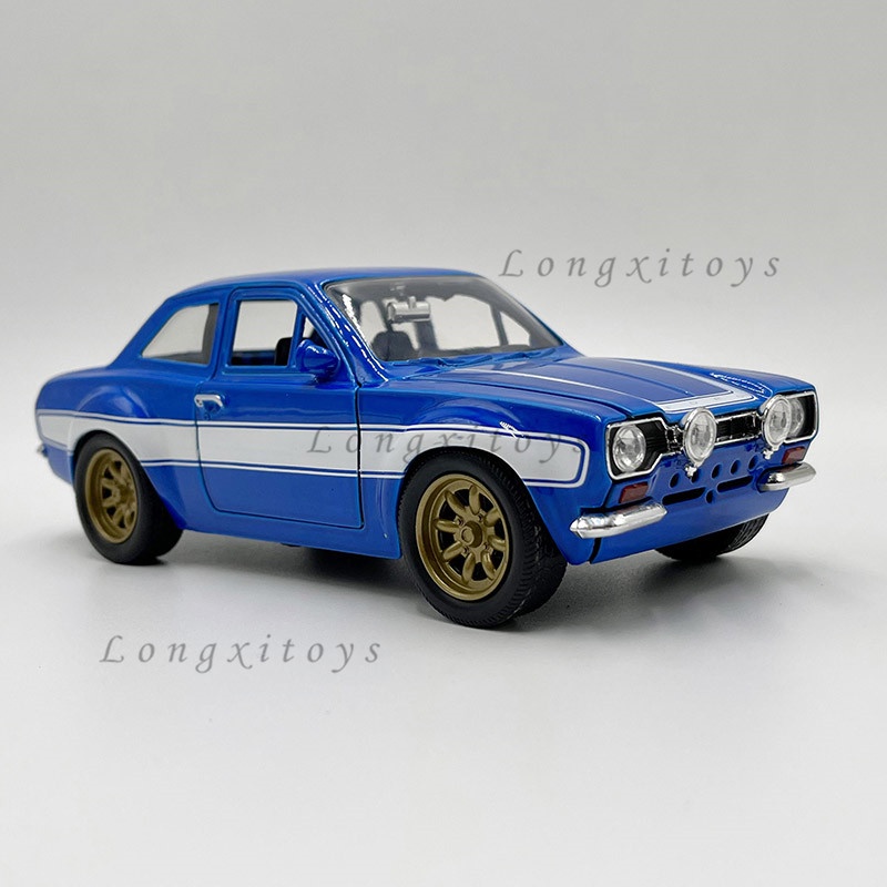 1:24 Diecast Car Model Toy Fast and Furious Brian's Ford Escort ...