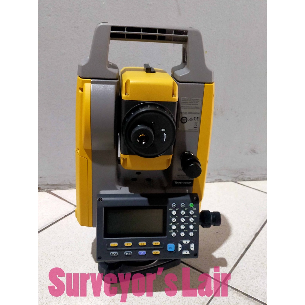 Topcon GM-52 TOP/SDR Total Station TRIBRACH for Surveying | Shopee ...