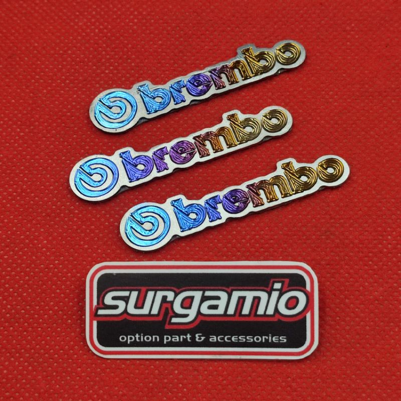 Vietnamese titanium brembo Emblem | Shopee Philippines