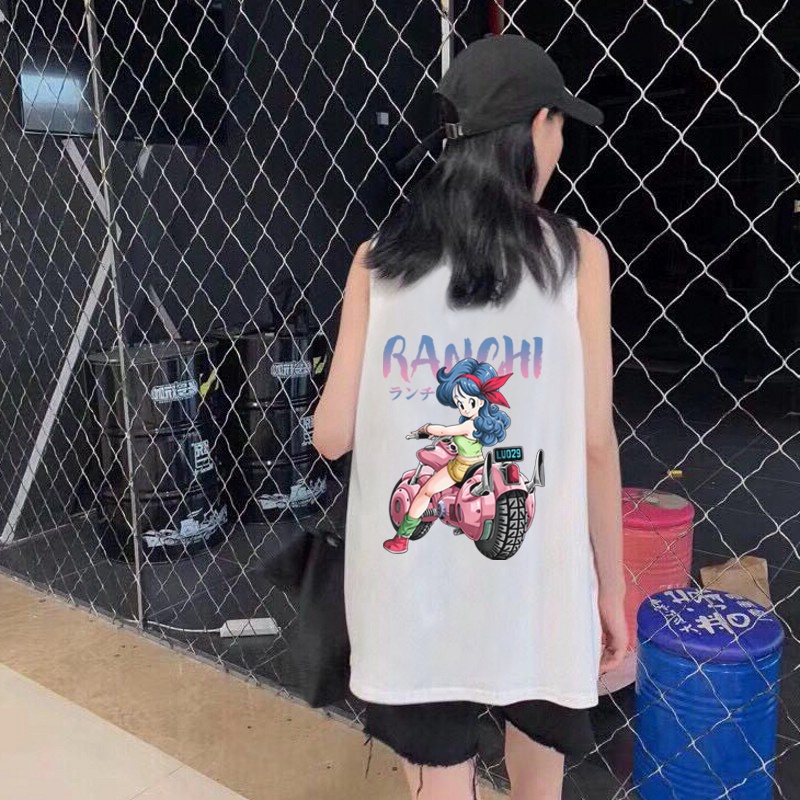 Men's Tank Top Sando Japanese Animation Seven Dragon Ball Top T-shirt ...