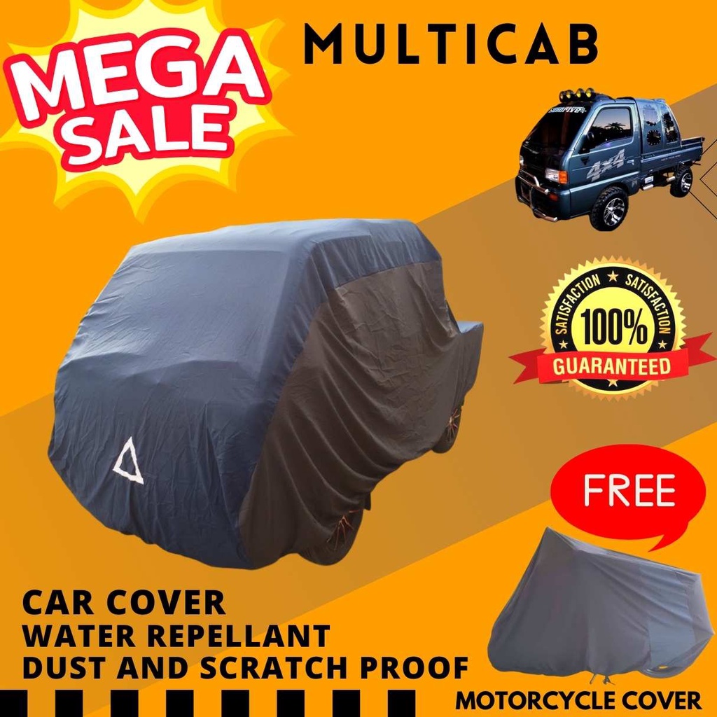 MULTICAB HIGH QUALITY CAR COVER *WATER REPELLANT AND DUST PROOF* PLUS ...
