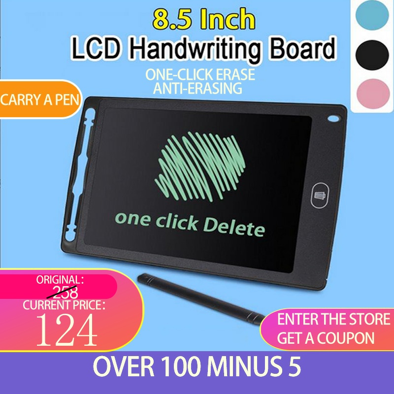 LCD Writing Tablet 8.5 Inch Digital Drawing Writing Tablet Toys Kid ...