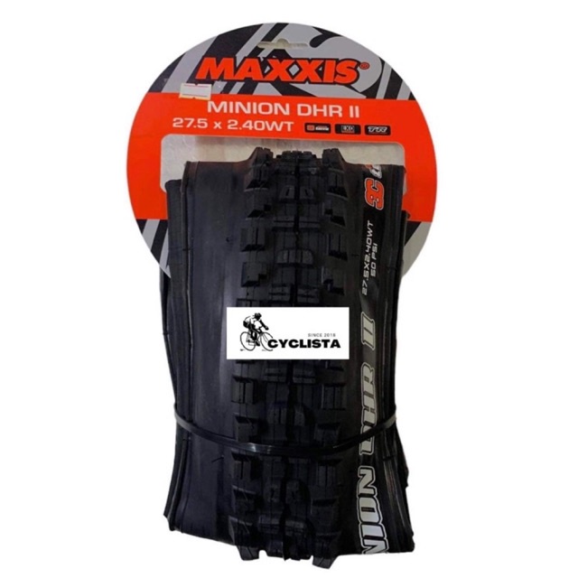 MAXXIS MINION DHR II 27.5/29x2.40WT 3C MAXXTERRA/EXO/TR Folding Tires | Shopee Philippines
