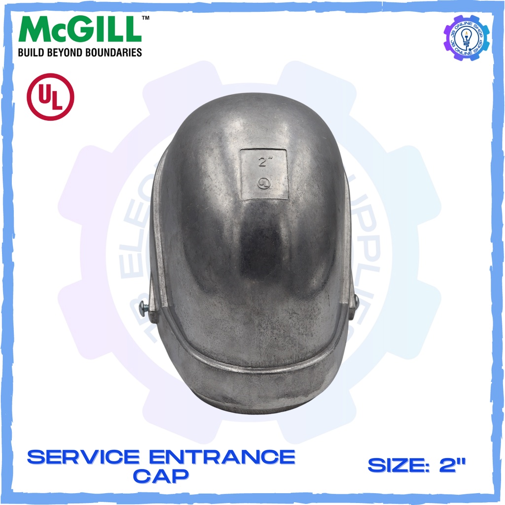 McGill Service Entrance Cap Threaded Type 2 inches | Shopee Philippines