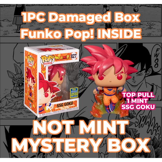 Random Bad Box Funko Pop Inside / TOP PULL 1 SSG GOKU POP | Shopee ...