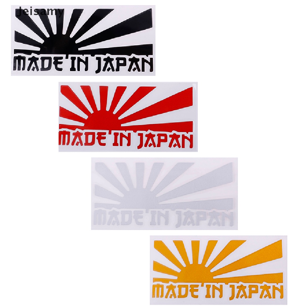 [Jei] MADE IN JAPAN Sticker Decal Vinyl Car Sticker Decal COD | Shopee ...