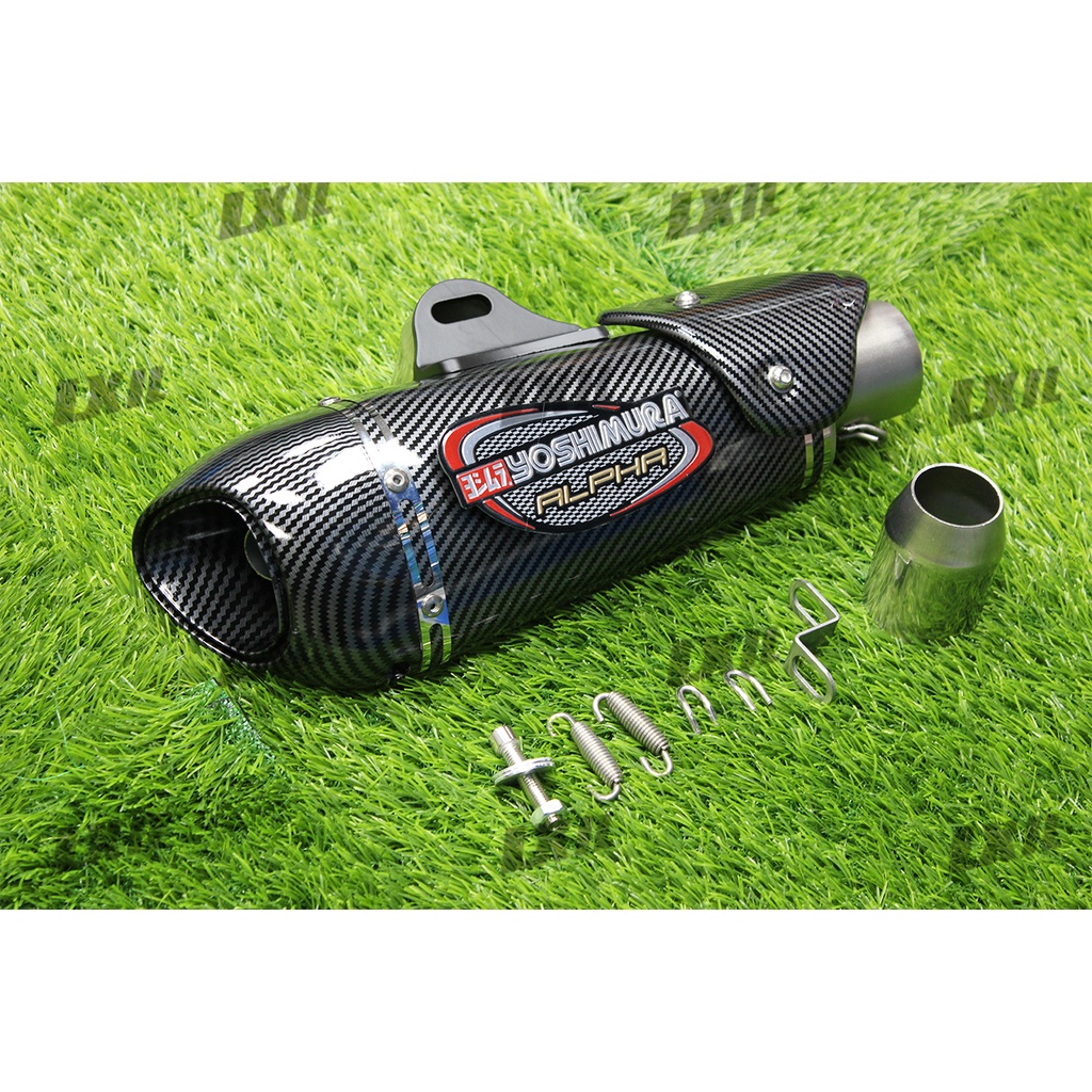 51mm Motorcycle Yoshimura Alpha Whale Exhaust Muffler Motocross Escape ...