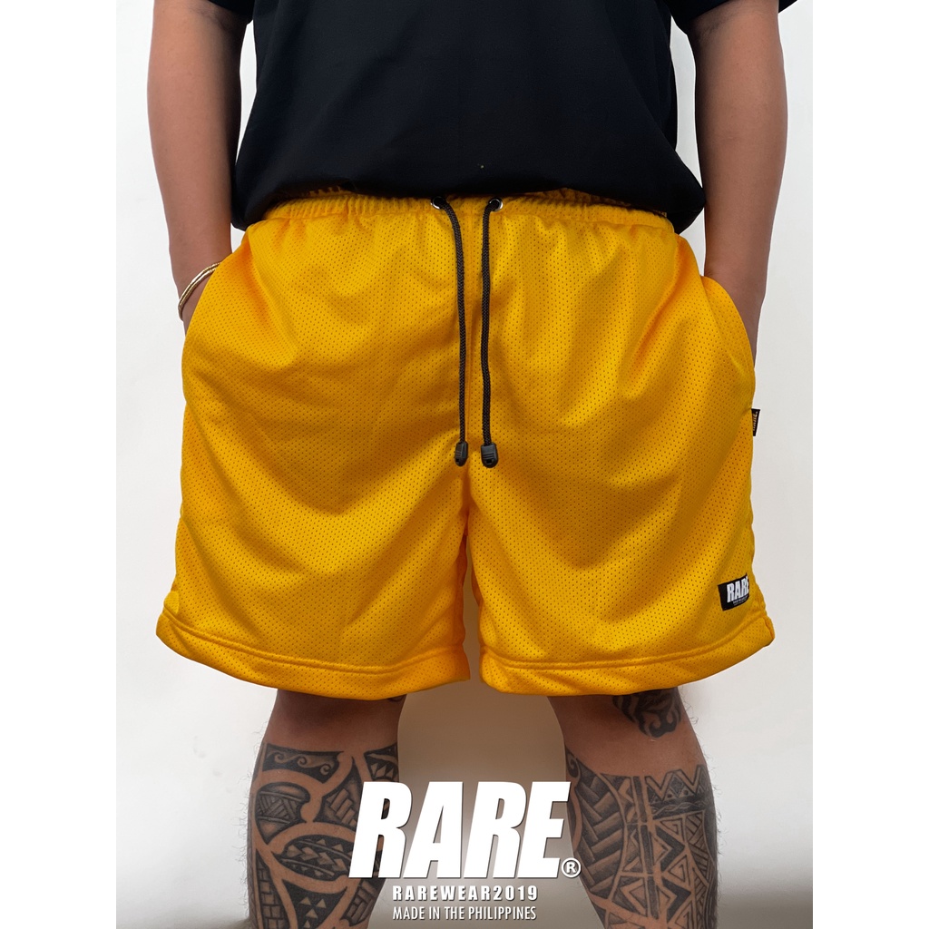 RARE BASIC BALLER SHORT YELLOW GOLD | Shopee Philippines