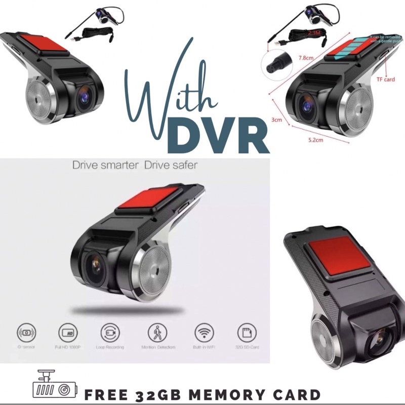 ADAS Loop Recording Dash Camera for Android Head Unit only | Shopee ...