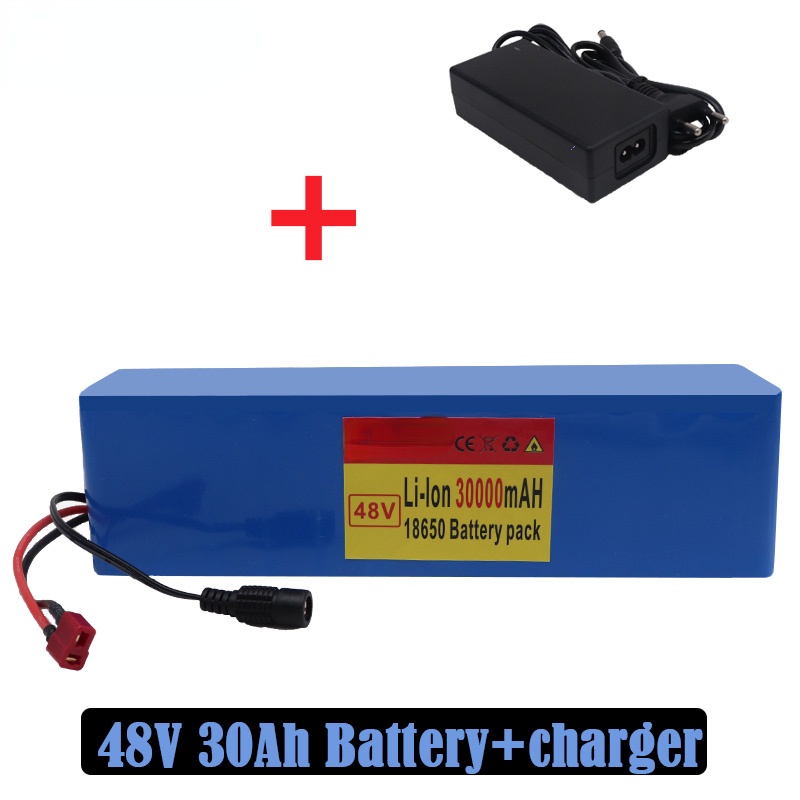ITMM 48v lithium ion battery 48v 30Ah 1000w 13S3P Lithium ion Battery ...